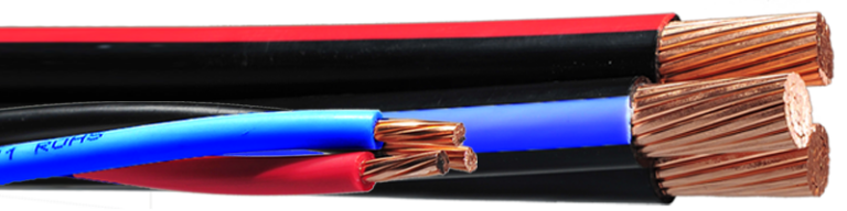 RW90 600V - 3 Twisted Copper Conductors - Electro Cables