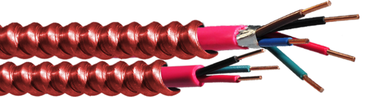 Fire Alarm FAS 300V - Red Armoured 18 AWG - Electro Cables